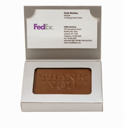NC Custom: Molded Chocolate in Business Card Gift Box. Supplied By ...