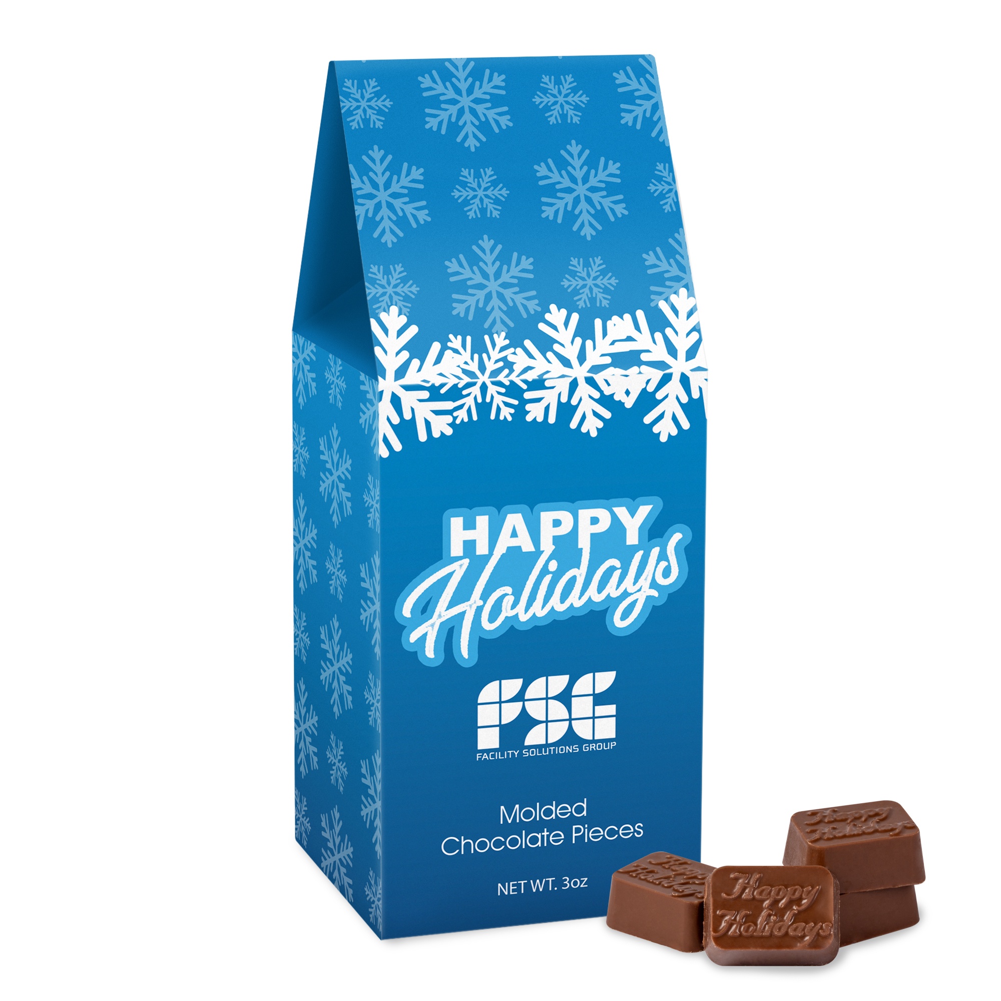 NC Custom: Molded Chocolate Gable Box. Supplied By: Chocolate Inn