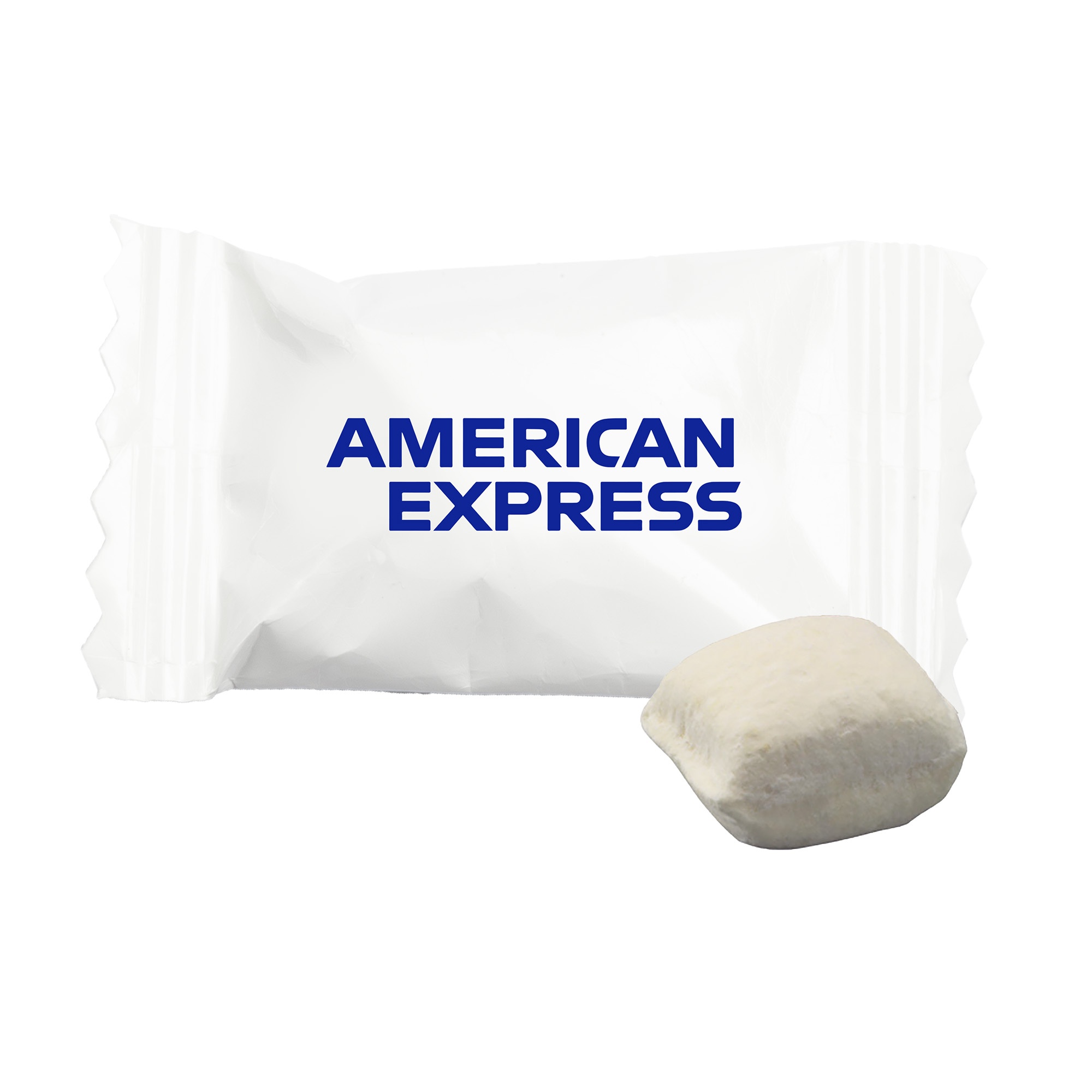 NC Custom: White Buttermints. Supplied By: Chocolate Inn